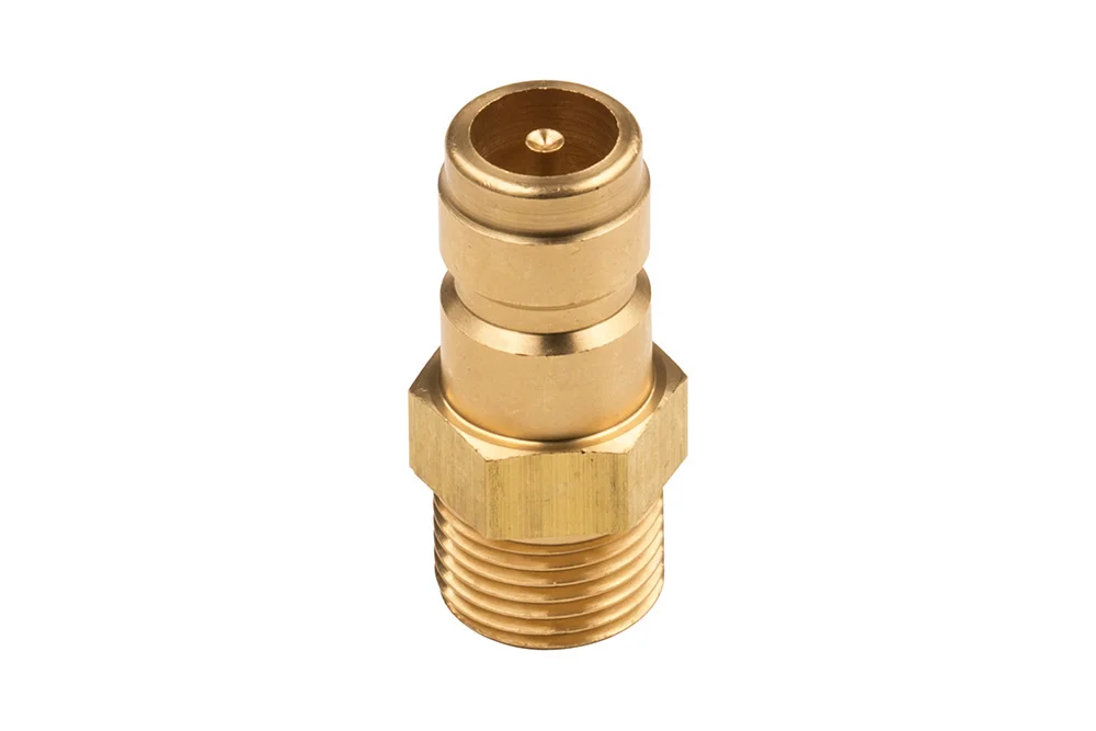 Stecker DN 13 Schnellkupplung mit Außengewinde, Serie TST 190, Messing ...